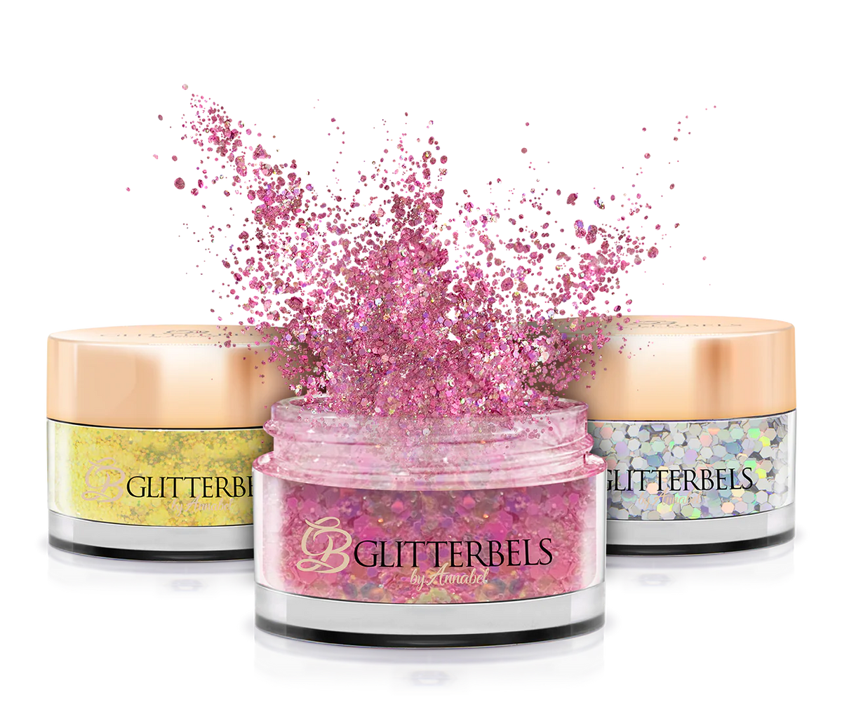 Chrome Powders vs Glitter Powders – Glitterbels