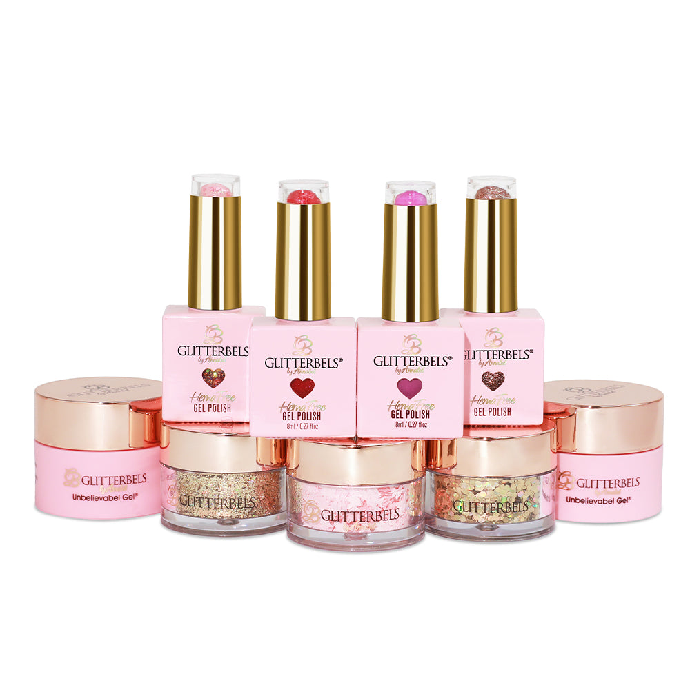 Sunset Sweetheart Gel Polish Bundle – Glitterbels