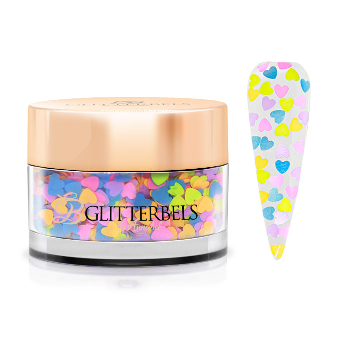 Rainbow Hearts – Glitterbels